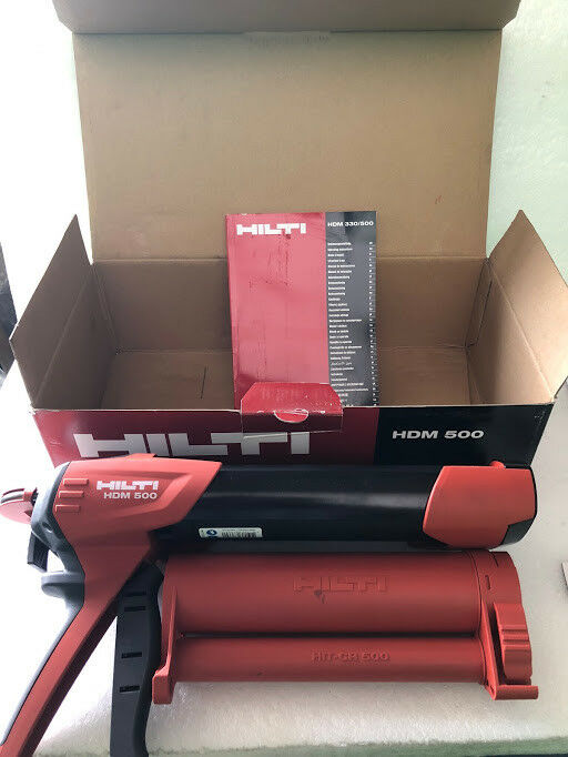 Hilti HDM 500 HIT-CR 500 Adhesive Epoxy Dispenser HDM500 - Industrial ...