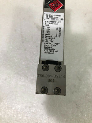 Celerity Unit UFC-8561 N2 1000 sccm 788-020013-10A N2 1000sccm HOS FW 1 ...