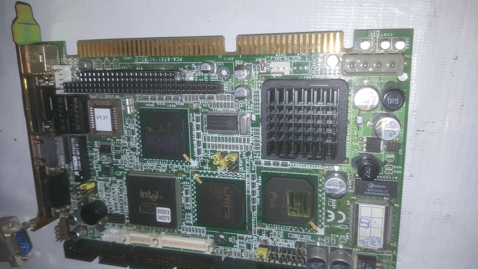 Advantech PCA-6751 Bios V1.31 Tillamook-MMX 64MB Industrial Single ...