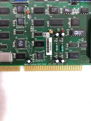 Adlink technology Multi-Funtion DAS CARD ACL-8111 Rev. B Data ...