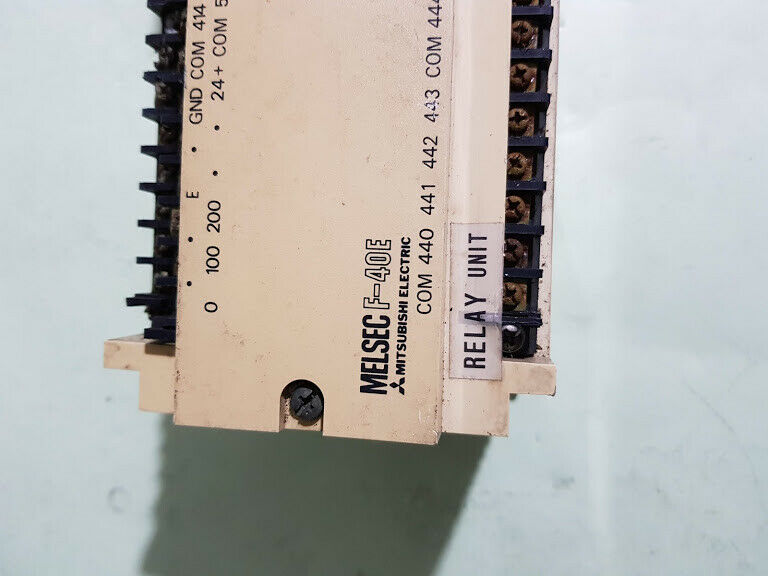 Mitsubishi electric Melsec F-40E programmable controller / realy unit ...