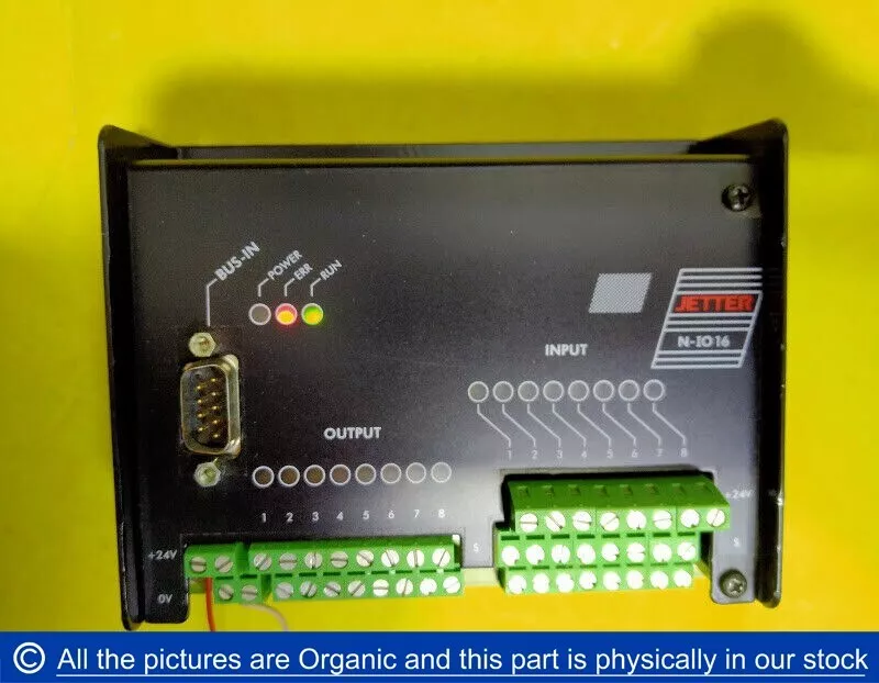 Jetter N-IO16 Programmable Controller Input Output Module NIO16 New - Industrial SOL Pte Ltd