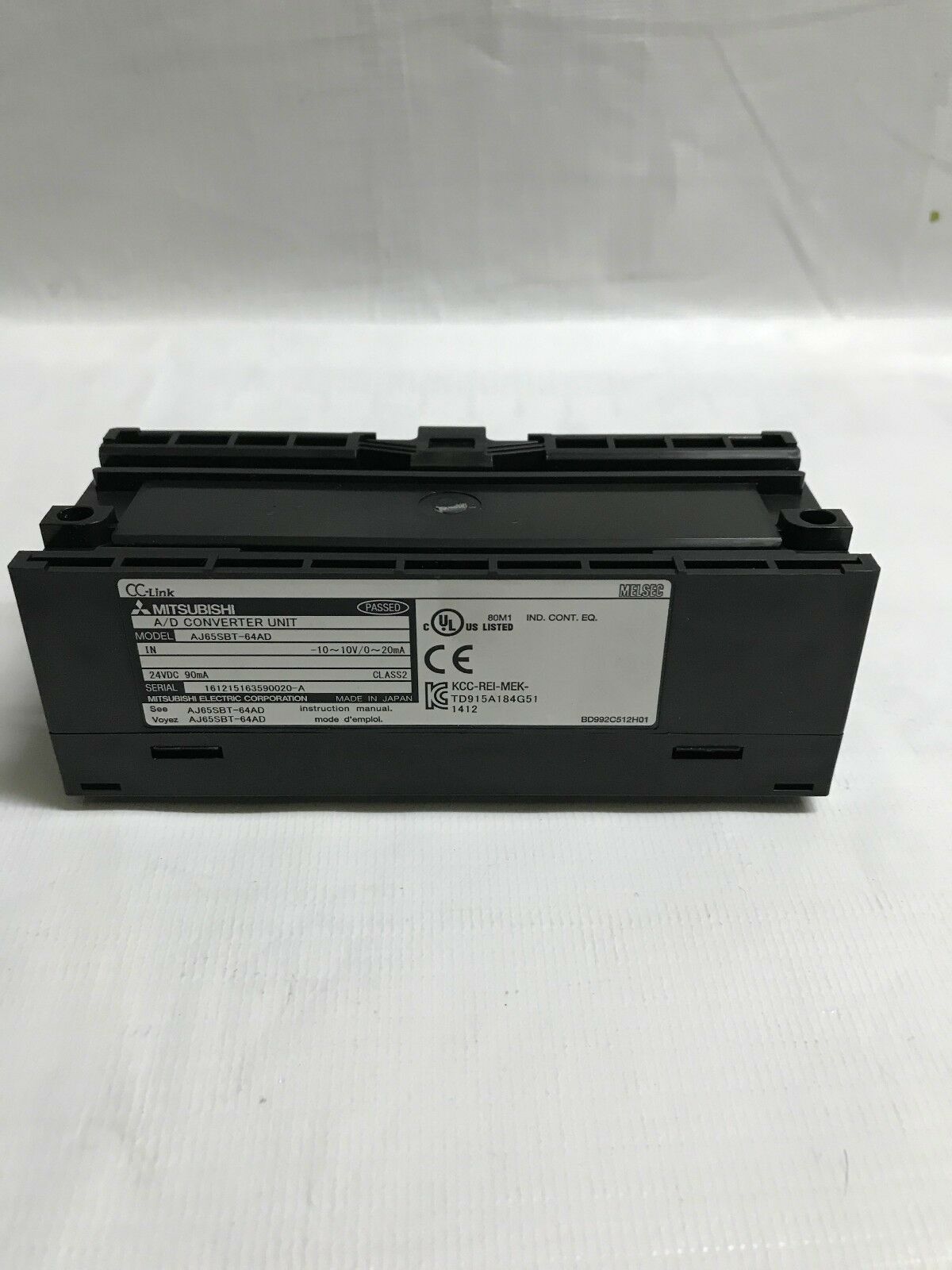 Mitsubishi AJ65SBT-64AD A/D Converter Unit AJ65SBT64AD - Industrial SOL ...
