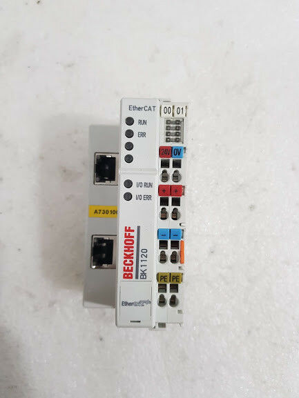 New Beckhoff BK 1120 EtherCAT Bus coupler Beckhoff Automation BK1120-0000 - Industrial SOL Pte Ltd