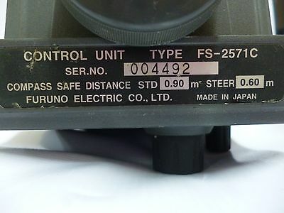 Furuno Electric Co. Ltd FS-2571C Control Unit SSB Radio telephone ...