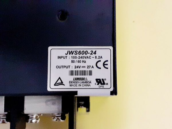 Lambda JWS600-24 Densei-Lambda industrial switching power supply JWS 600 NEW - Industrial SOL ...