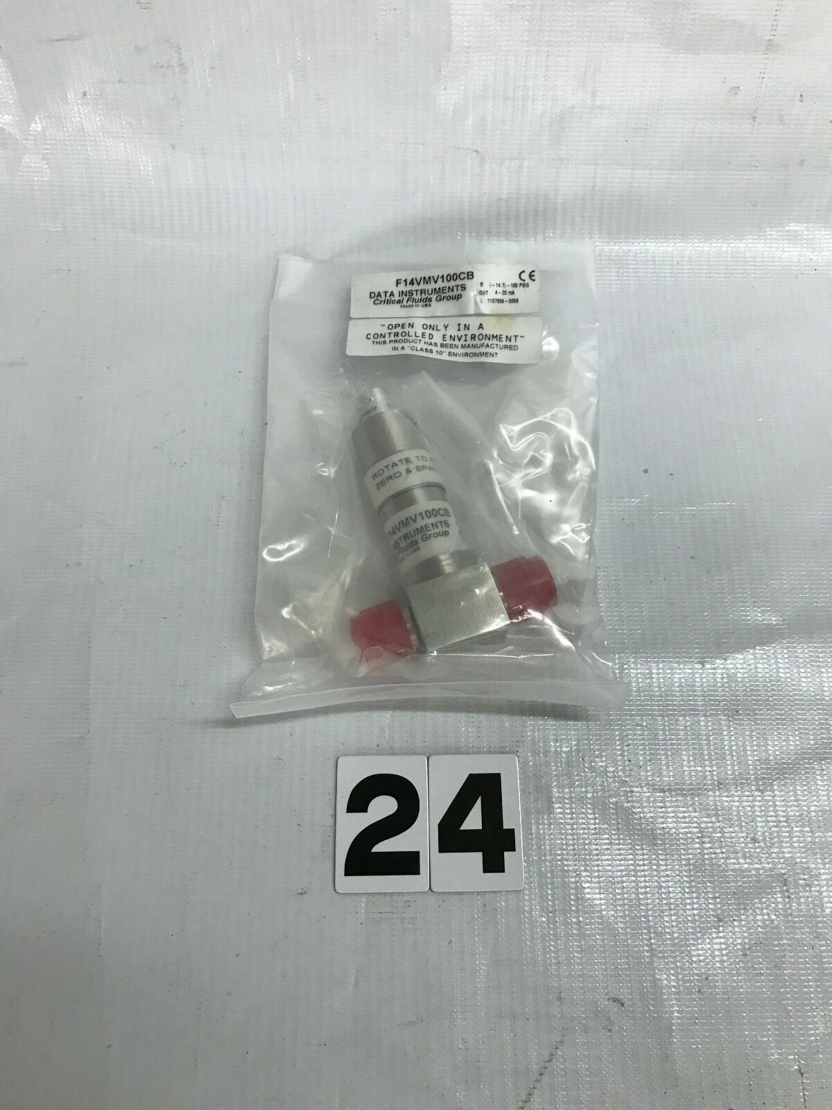 New Data Instruments F14VMV100CB Critical Fluids Group pressure ...