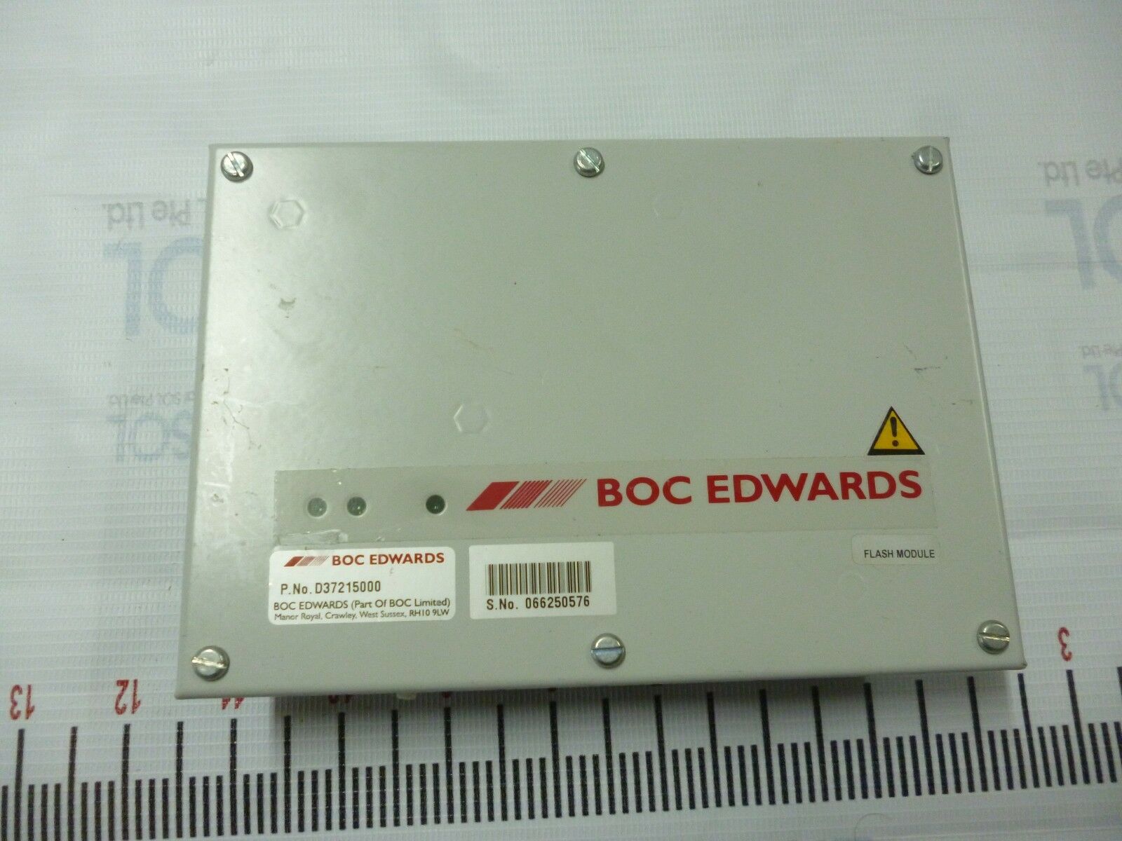 BOC EDWARDS D37215000 High Vacuum Flash Module Interface - Industrial ...