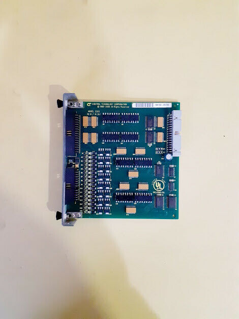Control Technology 2203 16 IN / 16 Out Plc Module 2203 PCBNo. 50-15031 ...