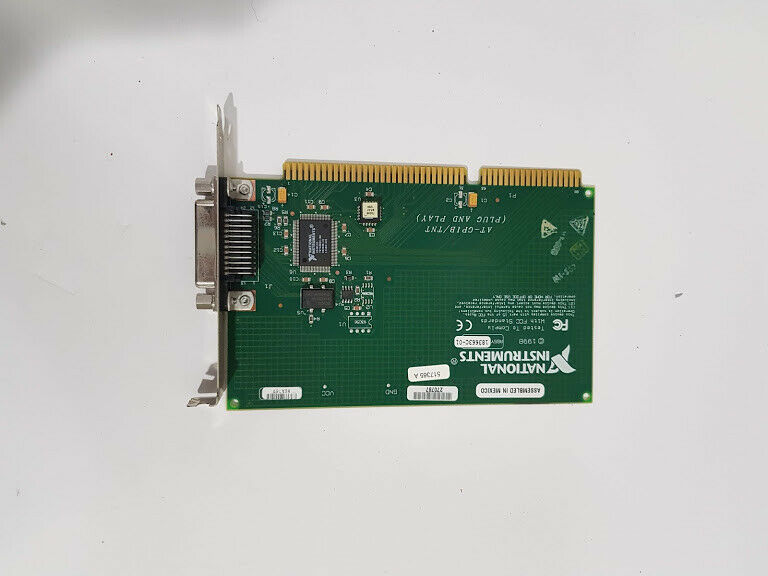 National Instruments AT-GPIB/TNT 183663C-01 ISA PC Interface DAQ IEEE ...
