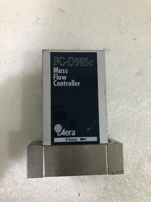 Aera TC FC-D985CT-BF 100SCCM CF:0.989 GAS O2 N2 Y/06 C060621122 Controller