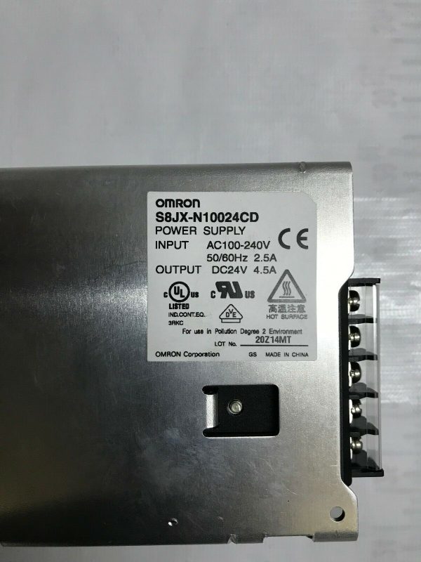 Omron S8JX-N10024CD Power supply S8JXN10024CD