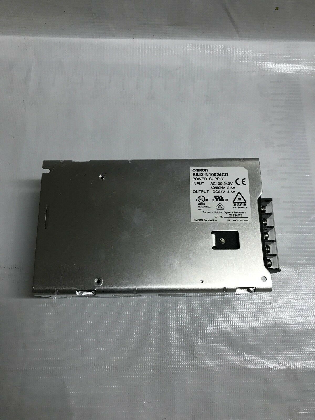 Omron S8JX-N10024CD Power supply S8JXN10024CD - Industrial SOL Pte Ltd