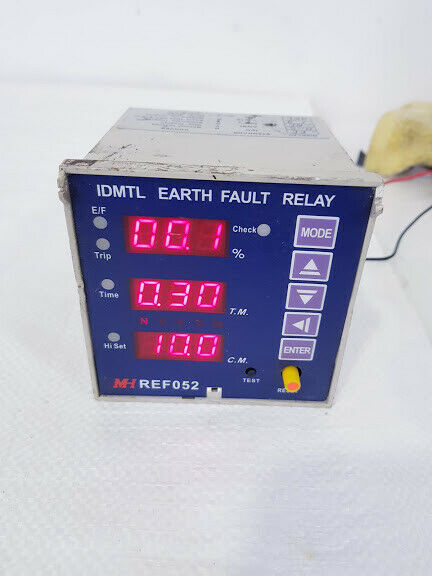 MUN HEAN MH REF052 IDMTL Earth Fault Relay - Industrial SOL Pte Ltd