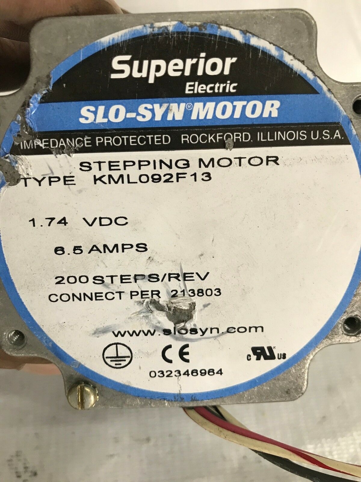 Superior electric KML092F13 slo-syn Stepping motor - Industrial SOL Pte Ltd