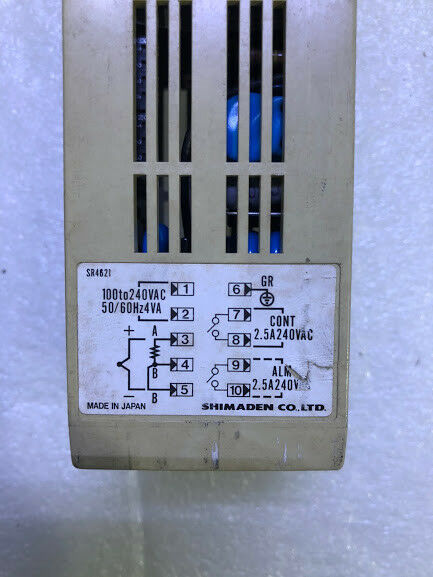 New Shimaden Co.LTD SR46-6Y-230C0 Digital Temperature Controller ...