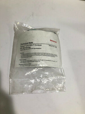 Honeywell Vertex CM4-P Pyrolyzer NF Monitoring Freon Filter 1874-0139 ...