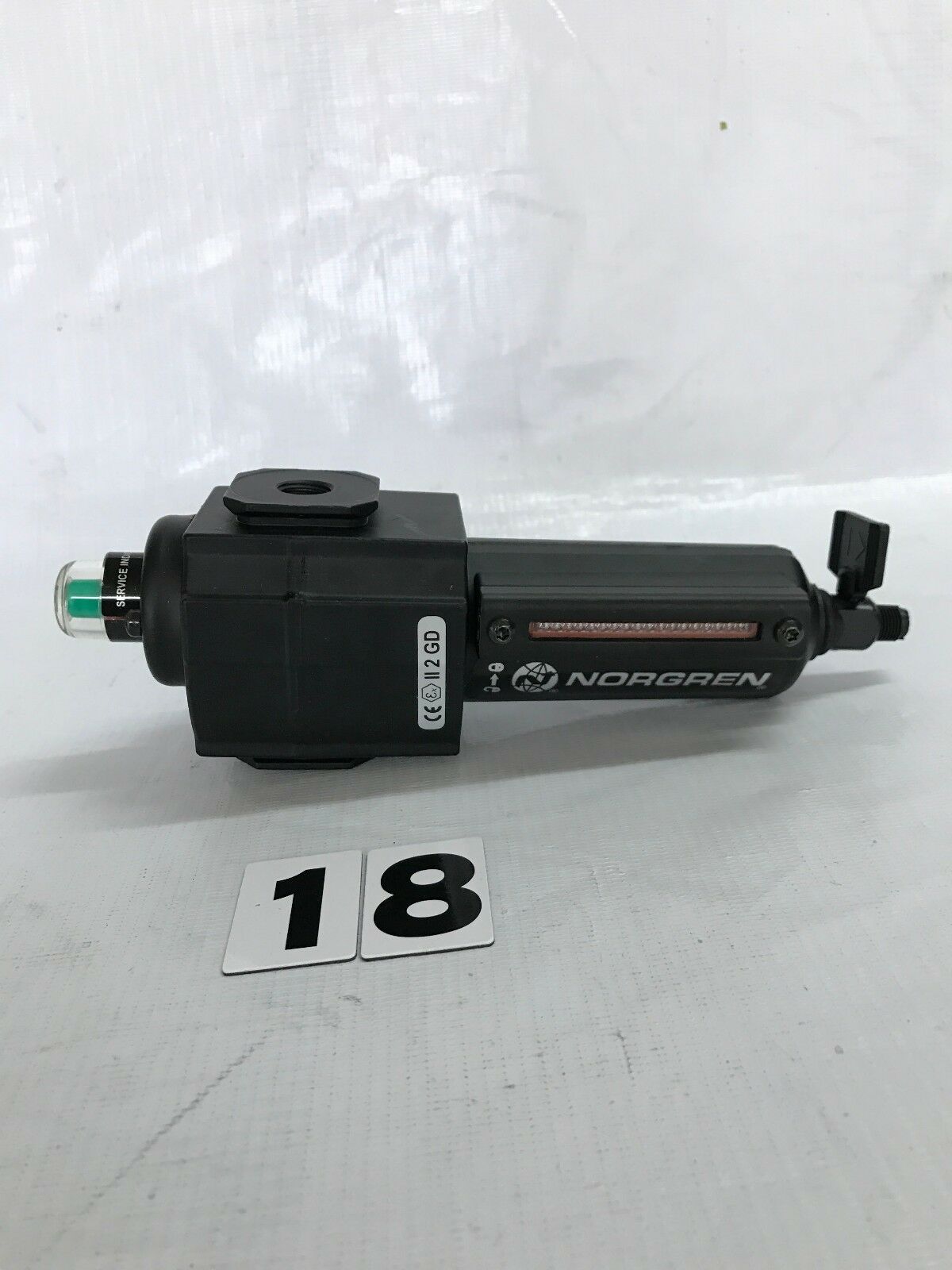 New Excelon F73C-2AD-QD0 Norgren pressure gauge - Industrial SOL Pte Ltd