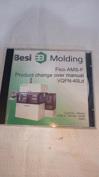 Besi Molding Fico AMS-F Product change over manual CD VQFN-40Ld ...