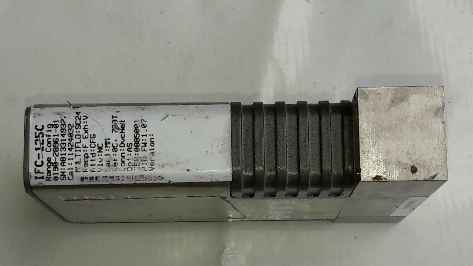 celerity unit 125 IFC-125C 0190-28961-01 SiH4 500 sccm - Industrial SOL ...