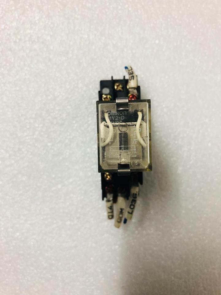 Omron MY2-D 24VDC Relay with Base MY2D - Industrial SOL Pte Ltd