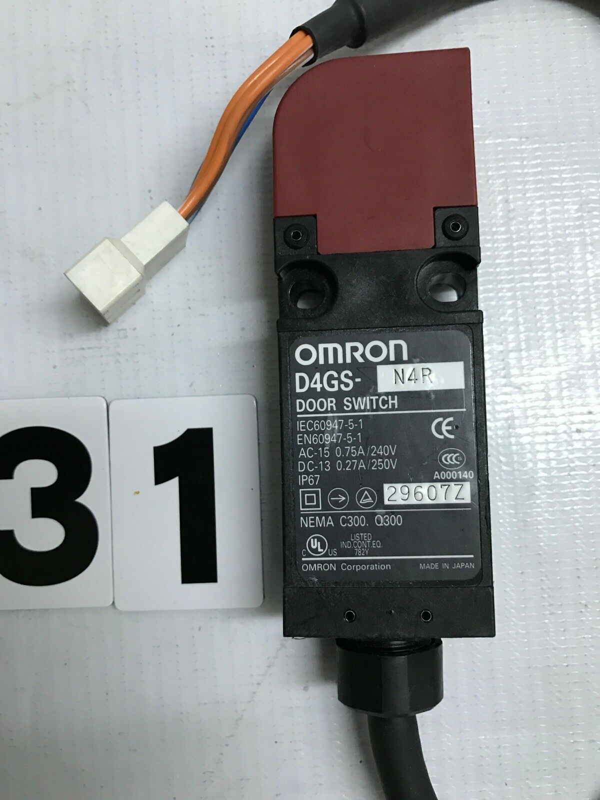 omron D4GS-N4R Door Switch - Industrial SOL Pte Ltd