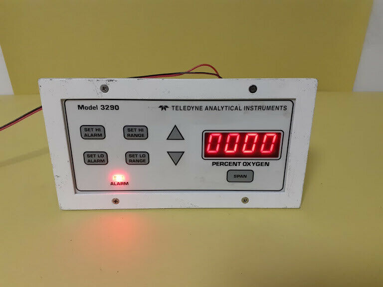 Teledyne Analytical Instruments 3290 P/n Q004211 Rev 5 Software Version ...