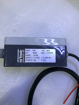 Hygromer Rotronic H290 W/O 39244 24VDC Humidity Transmitter H290 ...