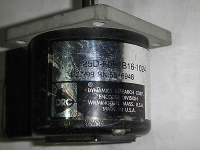 DRC 25D-F0S1B16-1024 Encoder Rotary 25DF0S1B161024 Dynamics Research ...