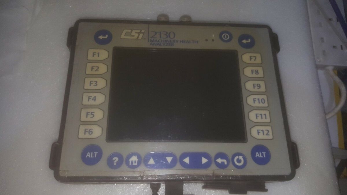 Emerson CSi 2130 Machinery Health Analyzer B2130A2 Rev 6 V 9.3.14.0 ...