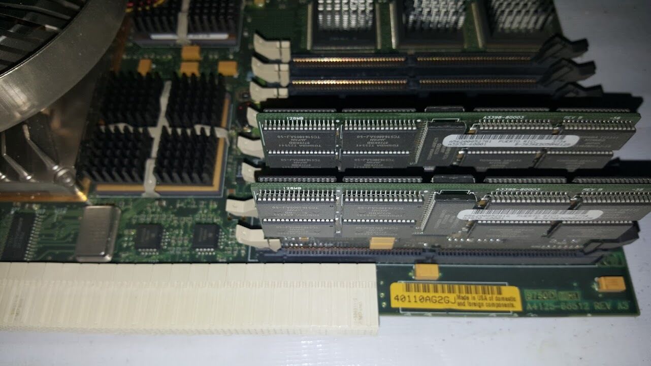 A4125A HP visualize c240 236Mhz 256Mb MotherBoard A4125-66512 Rev A3 ...