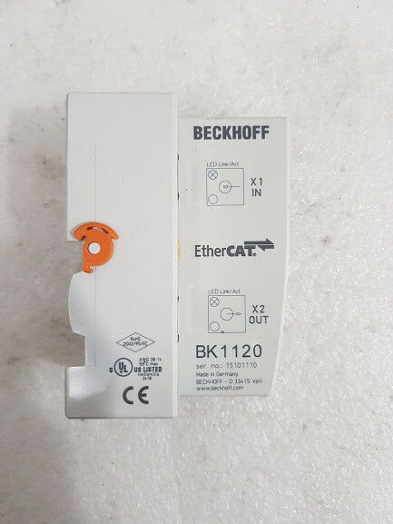 New Beckhoff BK 1120 EtherCAT Bus coupler Beckhoff Automation BK1120 ...