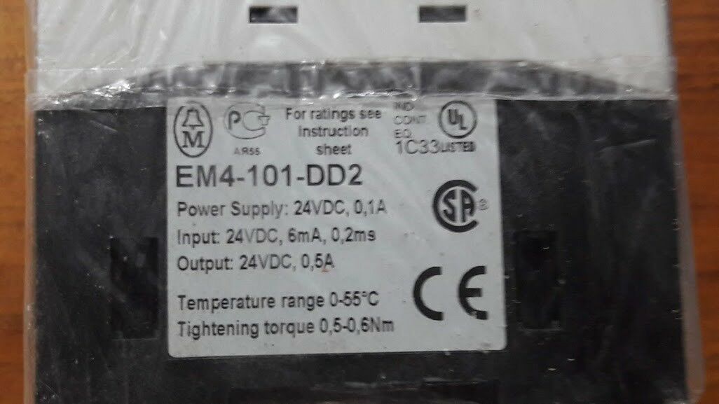 Klockner Moeller EM4-101-DD2 Expansion Module EM4101DD2 - Industrial SOL Pte Ltd