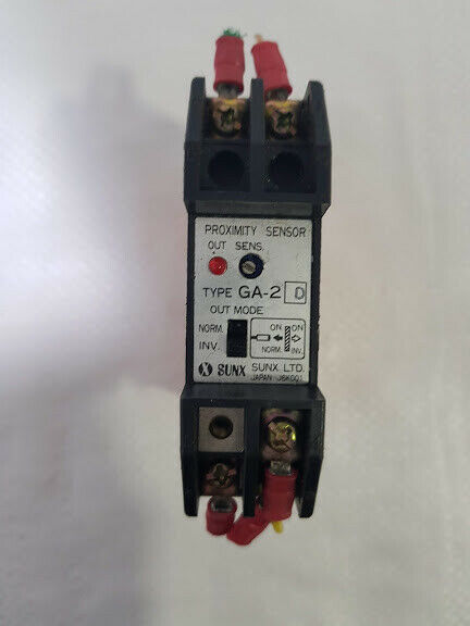 Sunx Ltd GA-2D Proximity Sensor Amplifier GA2D - Industrial SOL Pte Ltd