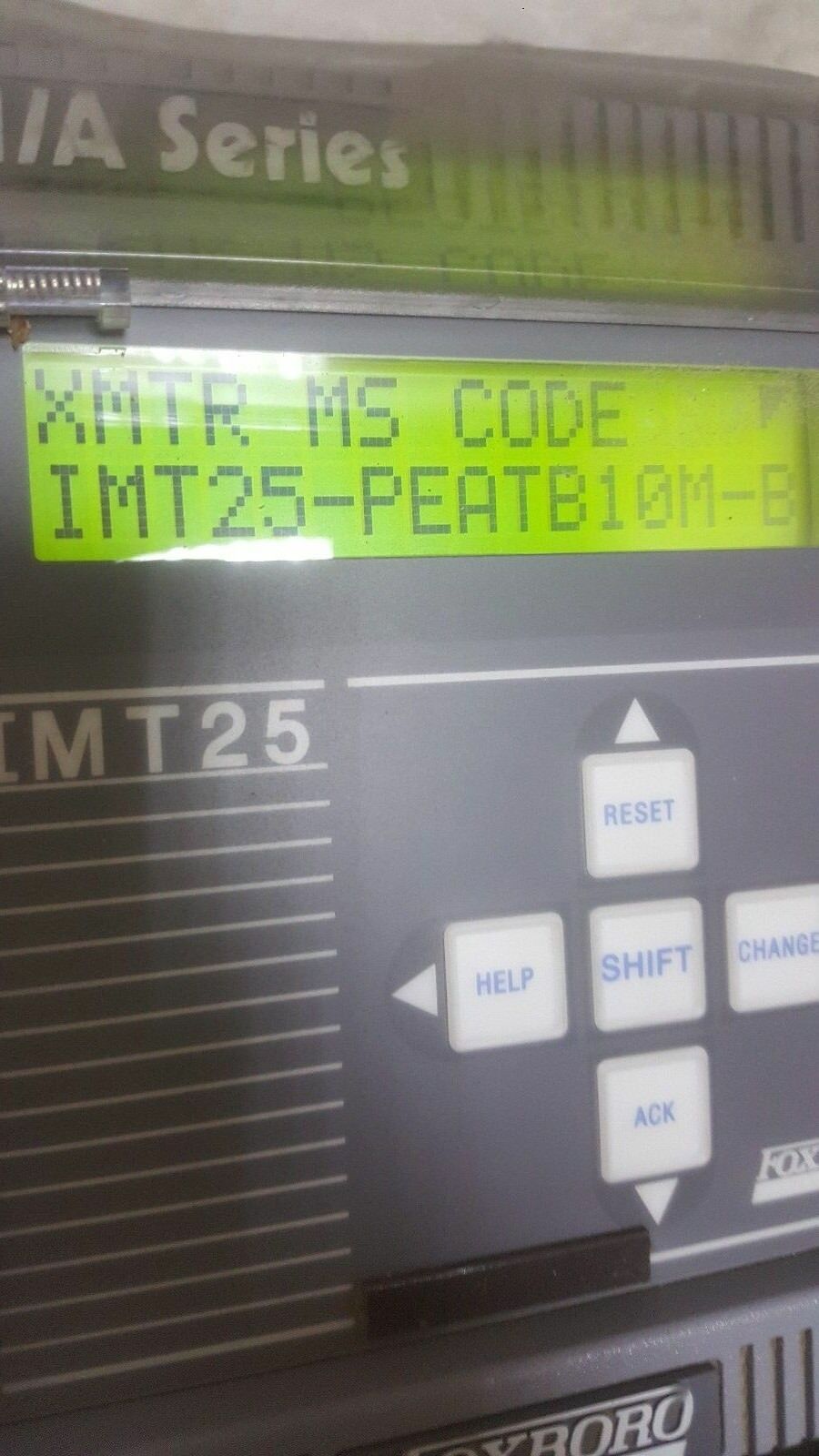 New Foxboro IMT25-PEATB10M-B Ver 2.010 magnetic flow transmitter I/A ...