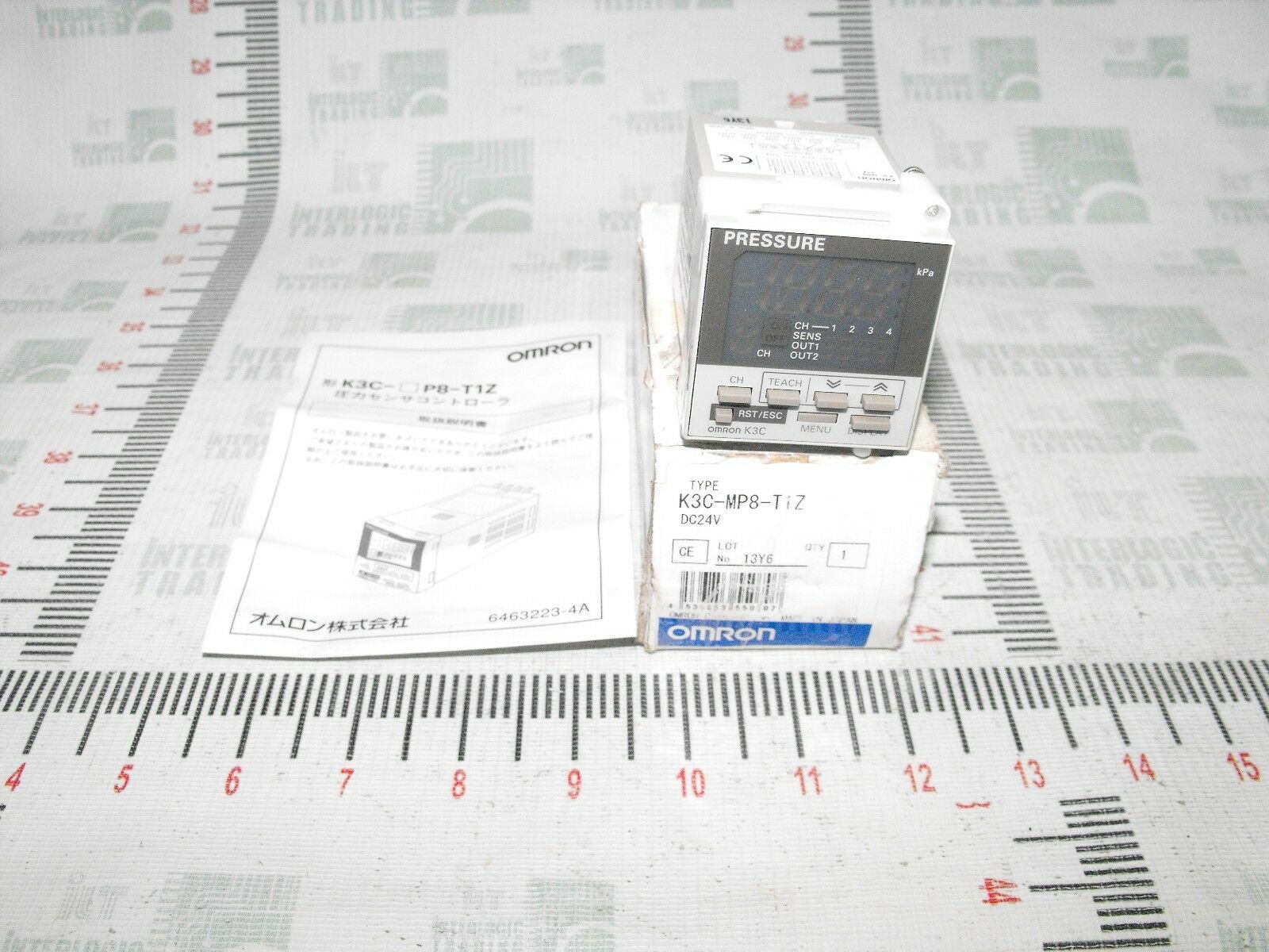 New K3C Omron K3C-MP8-T1Z Pressure Sensor - Industrial SOL Pte Ltd