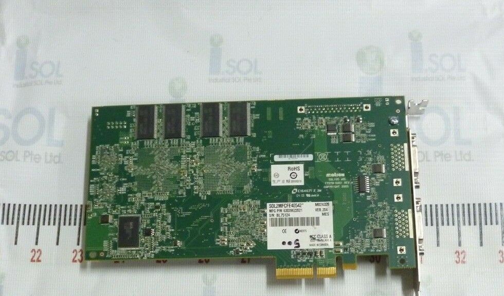 MATROX Solios Y7239-0201 Rev A ECL 63039622021 Ver 204 S0L2MFCFE40542 ...