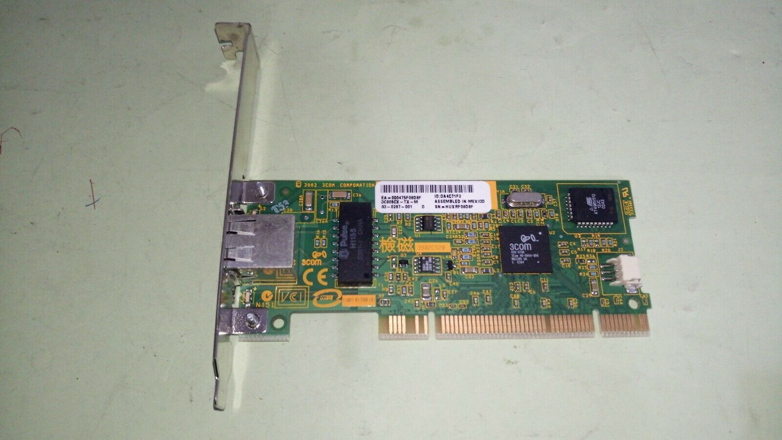 3com corp. network card ethernet RJ45 for industrial pc 3c905cx-tx-m 03 ...