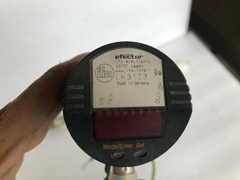 IFM EFECTOR LK3123 LEVEL SENSOR - Industrial SOL Pte Ltd