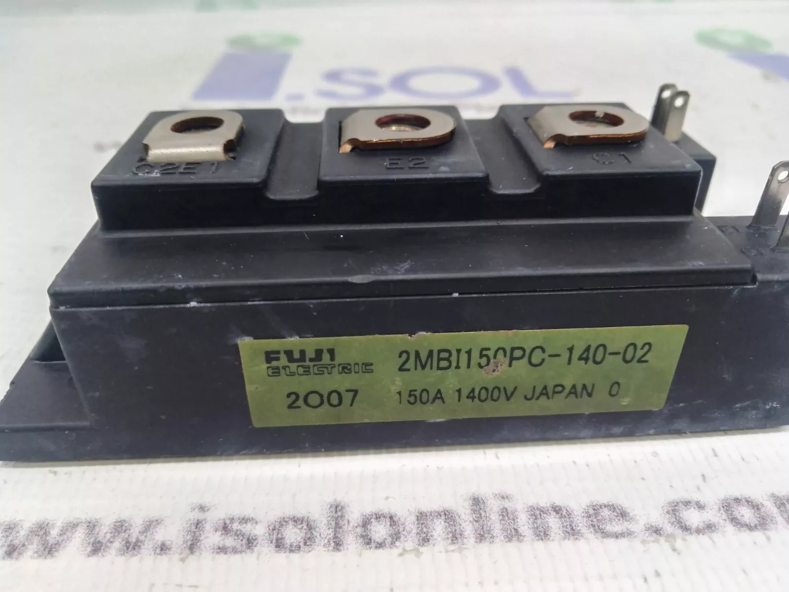 Fuji 2MBI150PC-140-02 IGBT Power IGBT Module P-Series Fuji Electronic - Industrial SOL Pte Ltd