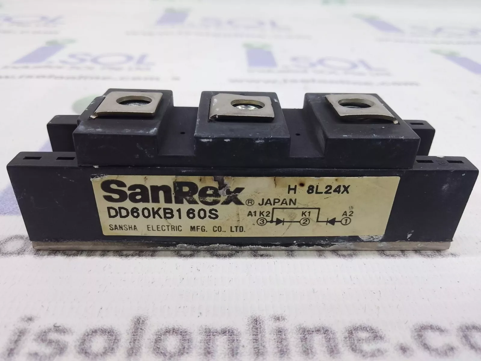 SanRex DD60KB160S Diode Modules H 8L24X Sansha Electric - Industrial ...