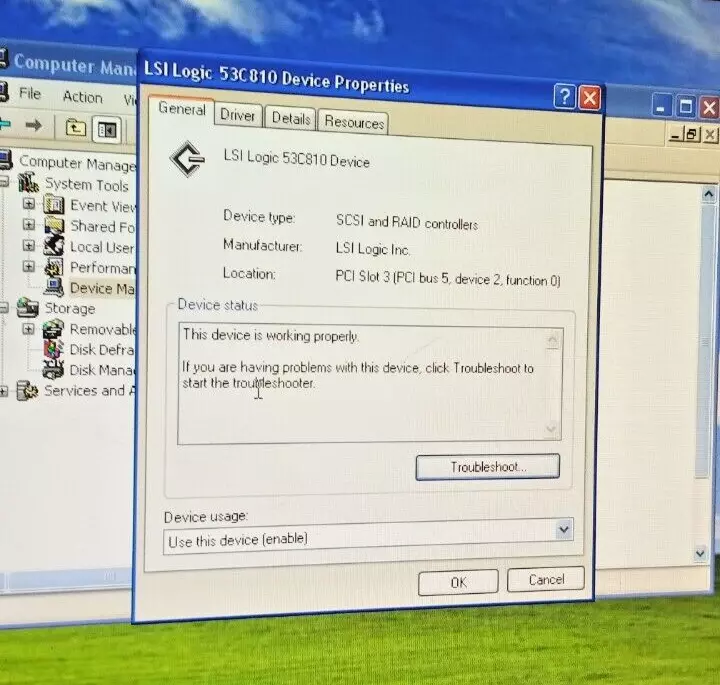 Symbios Logic SYM20810 PCI SCSI controller card 348-0034416 A - Industrial SOL Pte Ltd