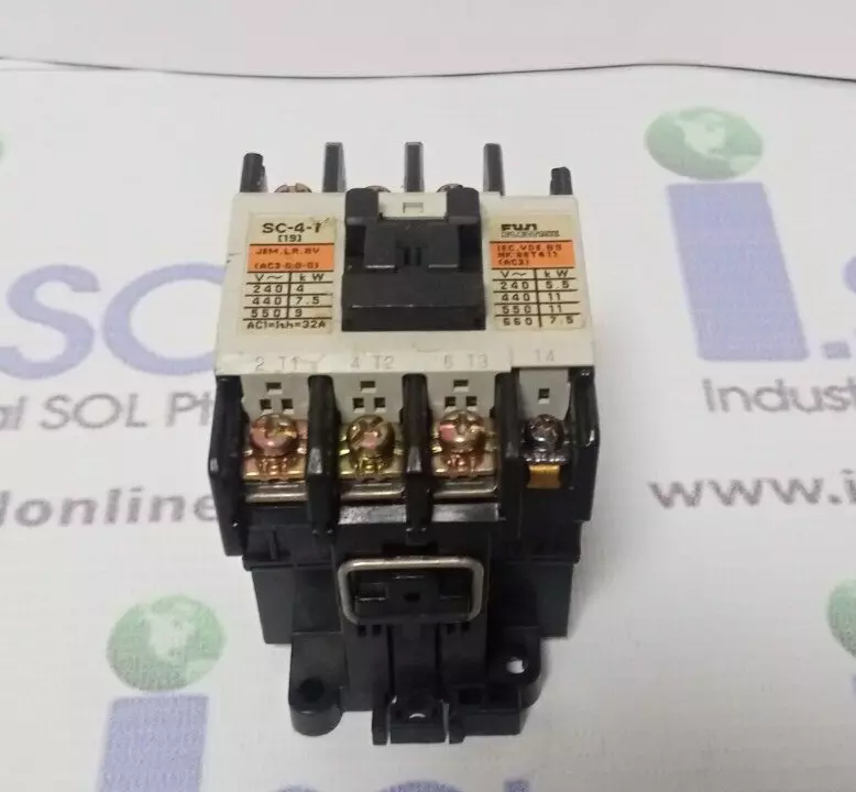 Fuji SC-4-1 Elevator Contactor 3Ph SC 19AA Electromagnetic Contactor ...