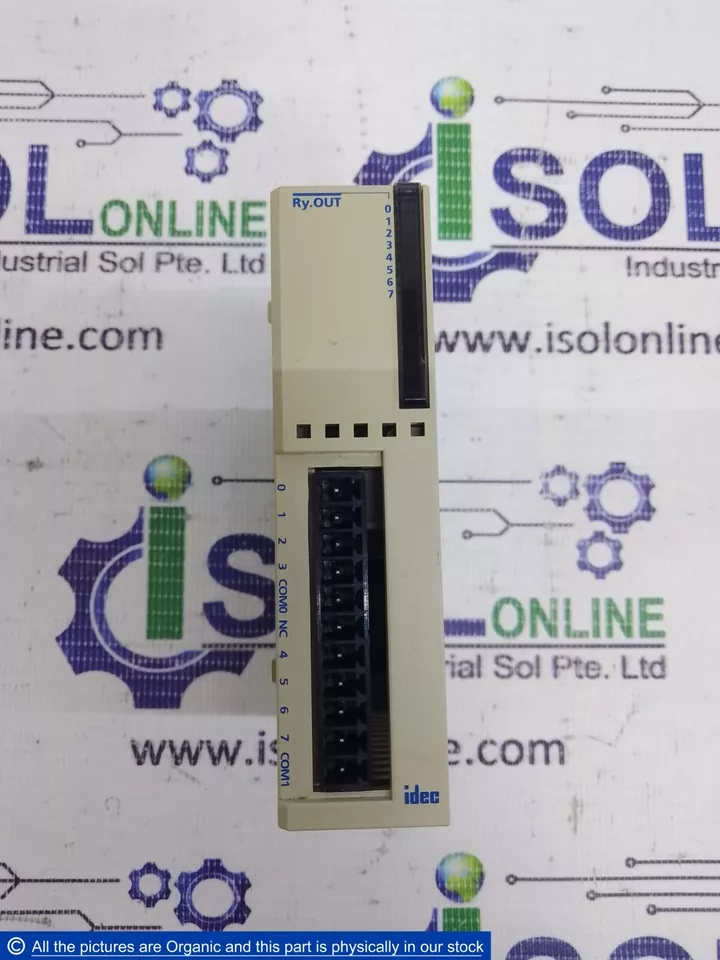 Idec IZUMI FC4A-R081 Ry.OUT digital I/O expansion module 24VDC Output ...