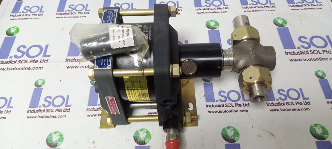Haskel DSF-60-53175-16821 Pneumatic/Air-Driven Liquid Fluid Pump 60:1 ...