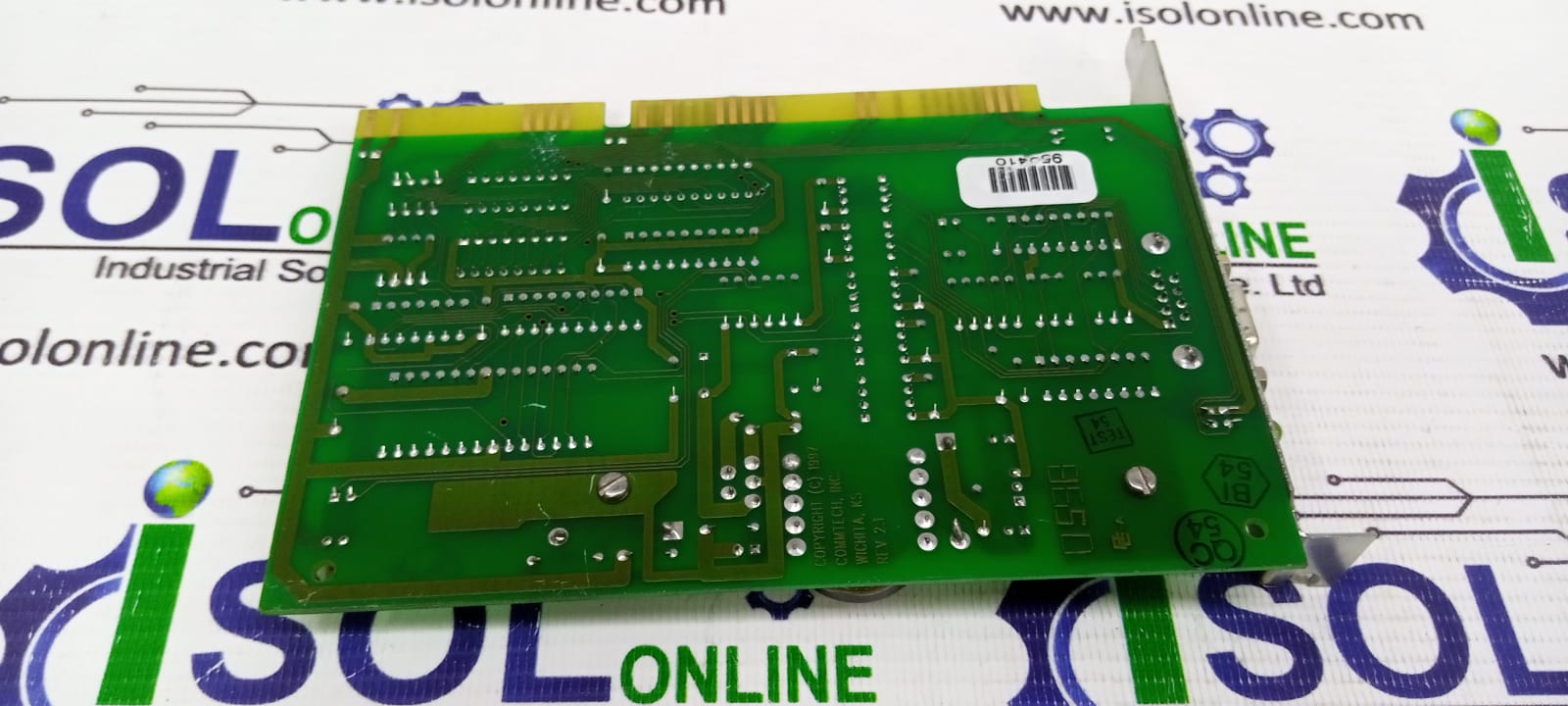 FASTCOM IG422-8 FULLY ISOLATED RS-422 ISA PC Card commtech Inc. Rev. 2. ...