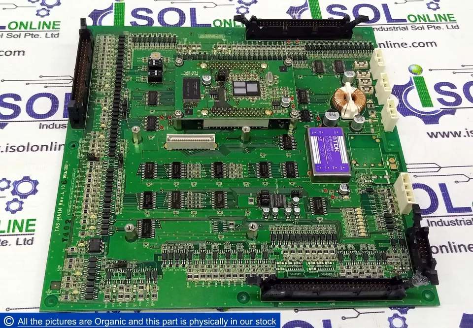 TDK TAS-MAIN Rev. 4.10 PC Control Board W/ TAS-CPU For TDK Foup Load ...