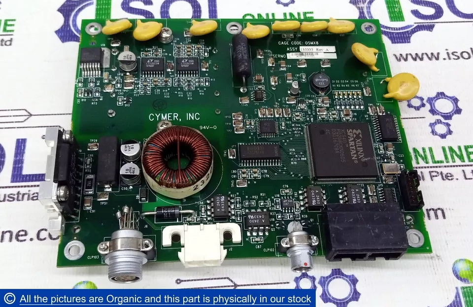 Cymer OSMX8 PWB 109217 Rev D Power Board Assy 135335 Rev A PCB Card ...