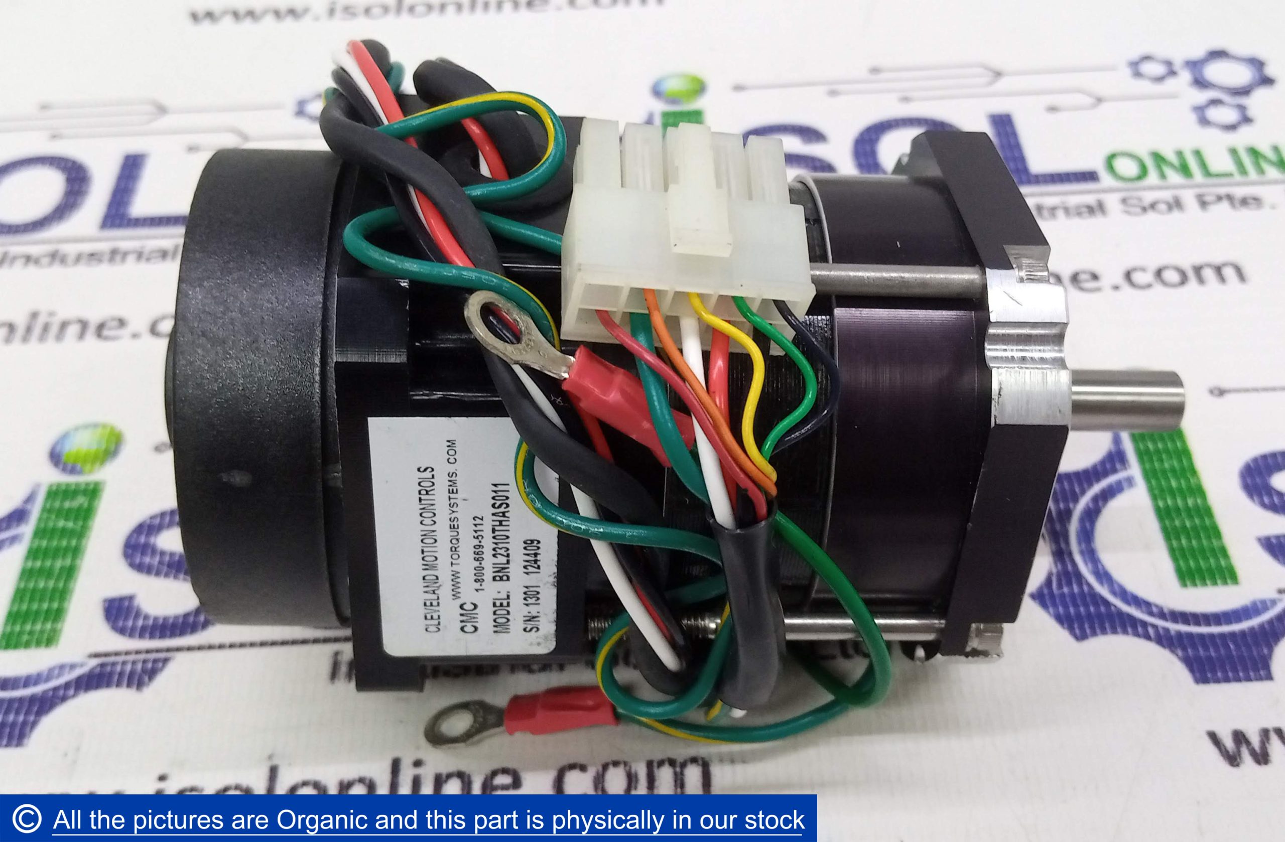 Cleveland Motion Controls BNL2310THAS011 CMC BNL2310 Servo Motor With ...