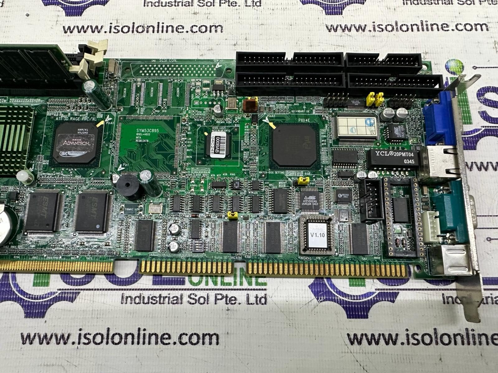 Advantech PCA-6178 Rev.B1 Bios V1.10 PCA-6178B2 Industrial SBC Pentium ...